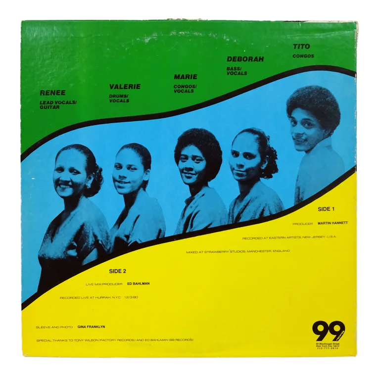 "ESG" by ESG Self Titled 12" EP Album, 1981 | LELLI